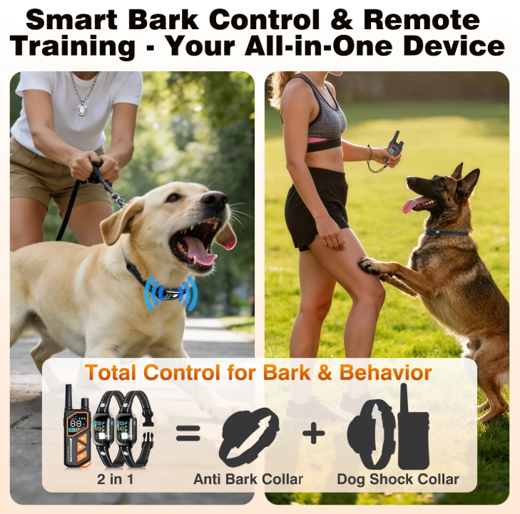 anti bark collar remote training collar electric dog collar factory ...